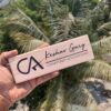 Gift For CA - Personalized CA Keychain - Gifts for Chartered Accountants
