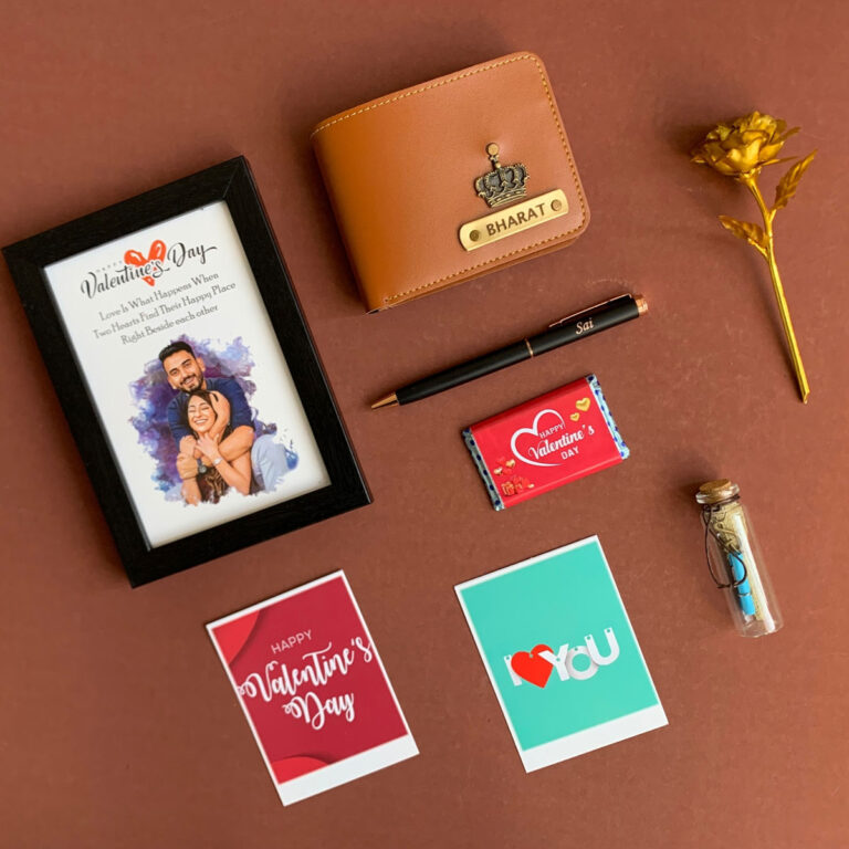 Personalized Gift For Boys - Wallet With Antique Pocket Watch & Pen ...