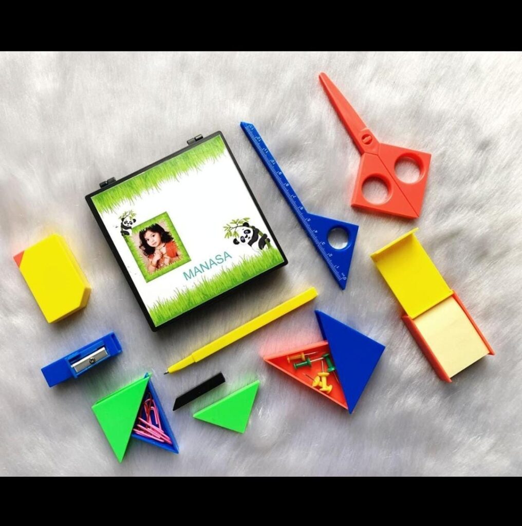 Kids Puzzle Stationary Set - Stationary Set With Name & Design - Name ...