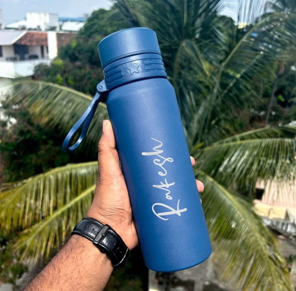 Personalized Stainless Steel Flask - Customized Bottle - Hot And Cold ...